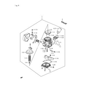 MOLA DO AJUSTADOR DO CARBURADOR HJ125T-18A - Platinum